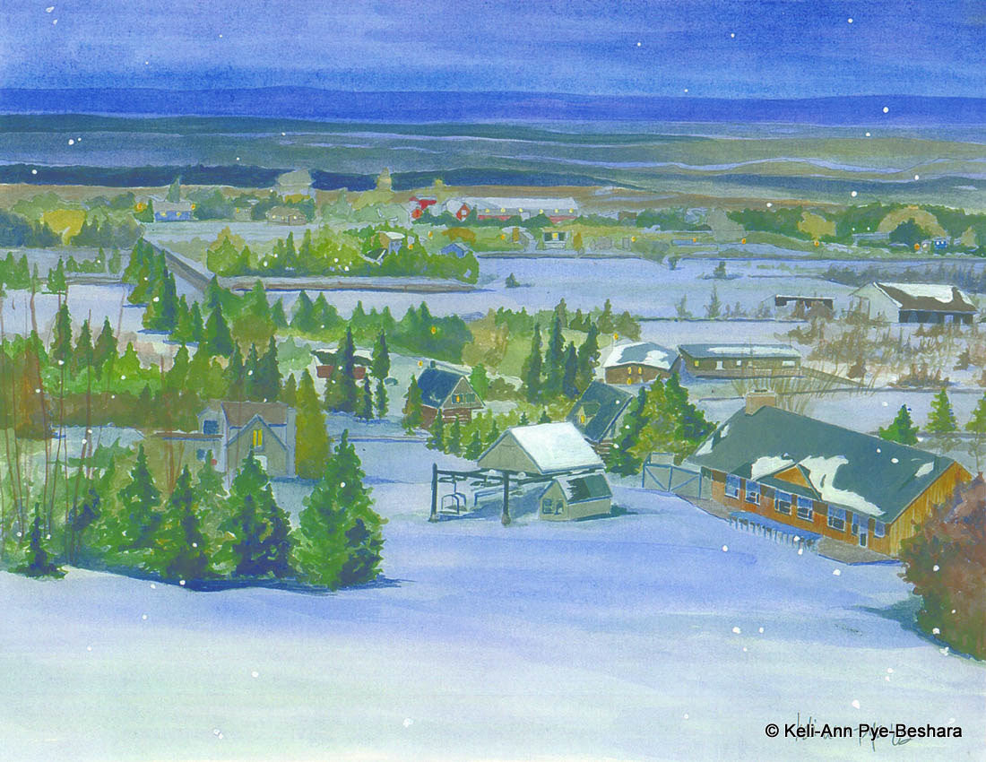 Osler Bluff – Keli-Ann Pye-Beshara Art