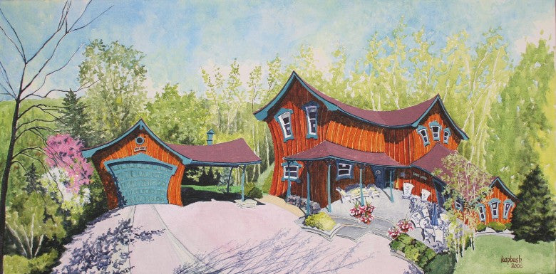 The Love Nest - Blue Mountains, Ontario – Keli-Ann Pye-Beshara Art