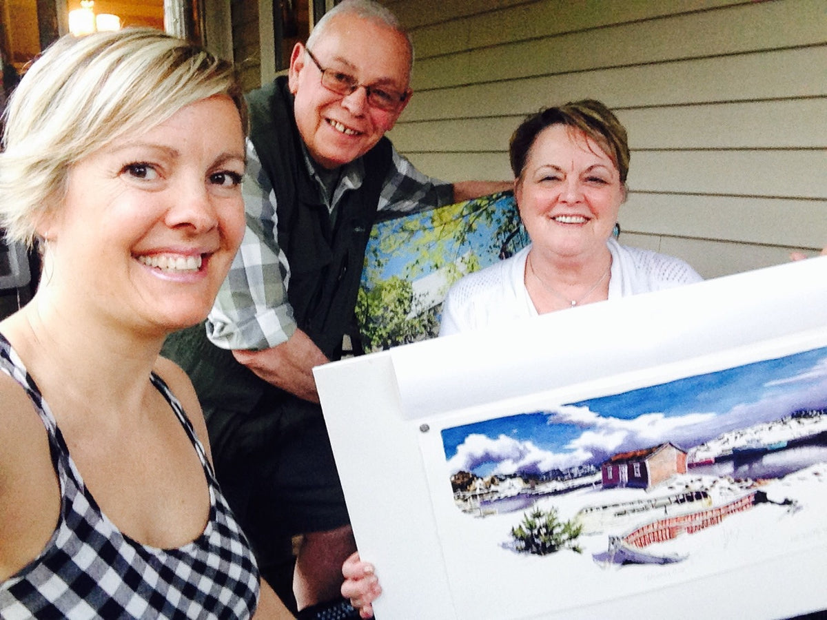 Blueberry Crisp - Prints by Artist Keli-Ann Pye-Beshara – Keli-Ann Pye-Beshara Art