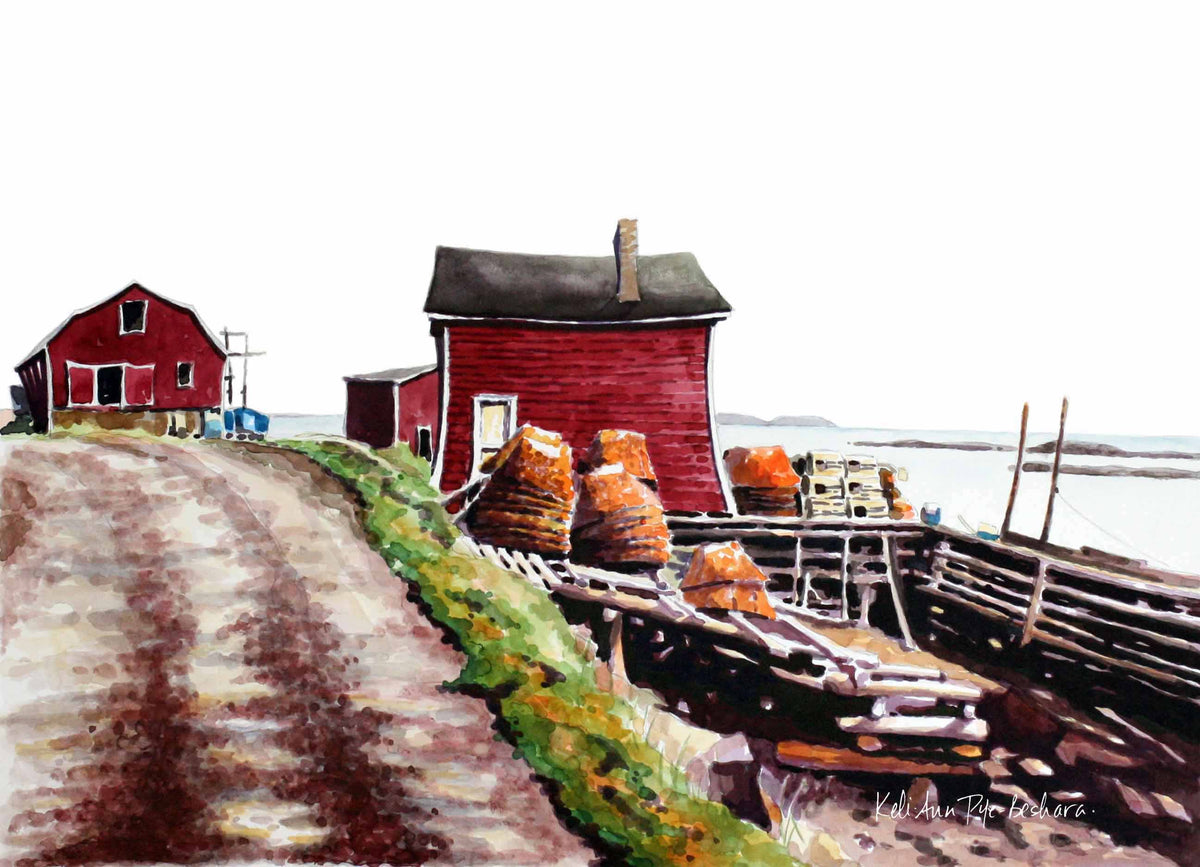 Jack's Store - Prints by Newfoundland Artist Keli-Ann Pye-Beshara ...