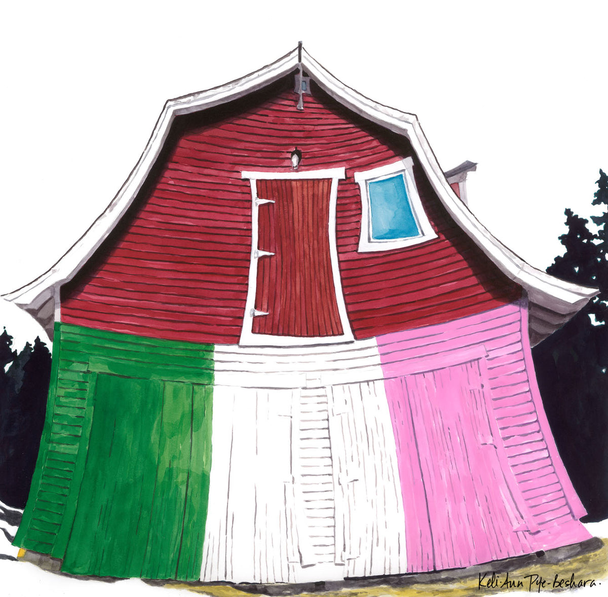 Republic of Barn - Prints by Newfoundland Artist Keli-Ann Pye-Beshara ...